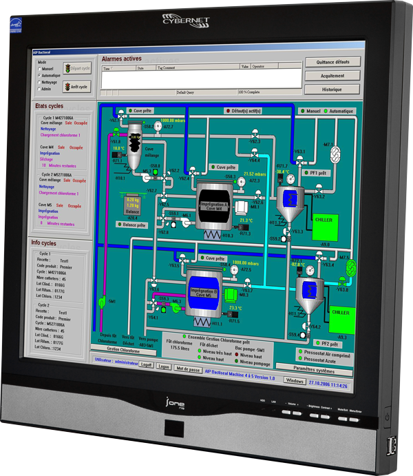 Industrial Touch Panel PCs | Cybernet