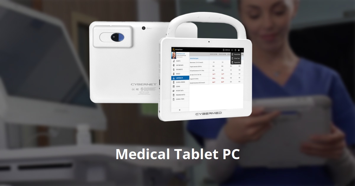 Medical Tablet PC - CyberMed T10C | Cybernet
