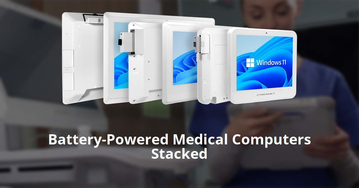 Medical Cart Computer - CyberMed NB | Cybernet