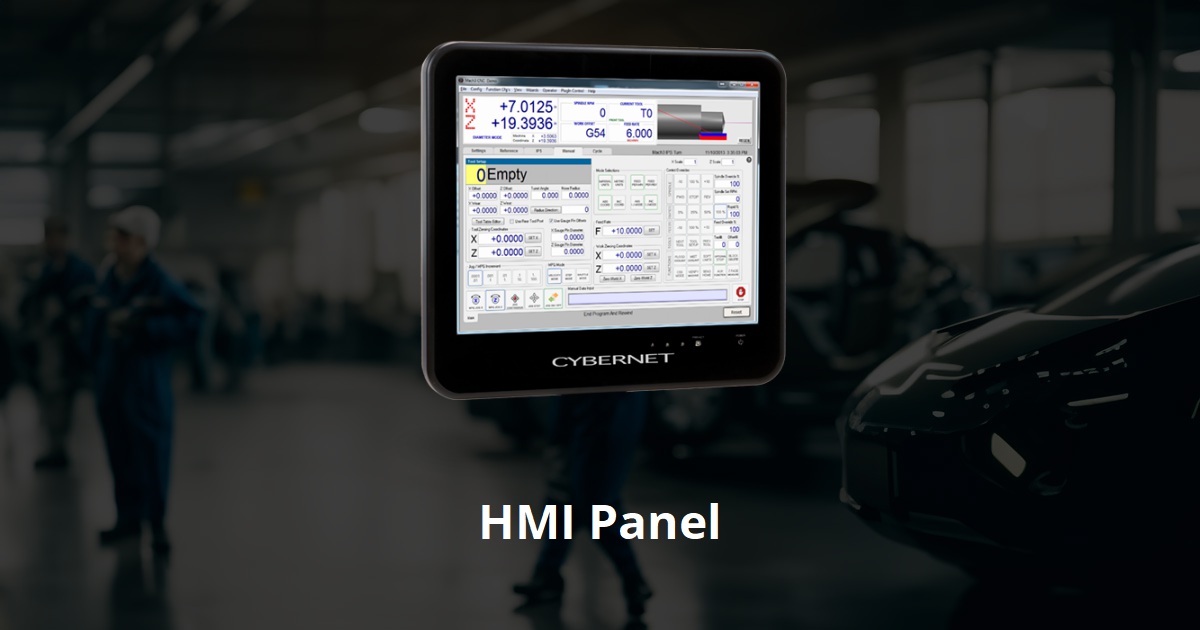 iPC S19 Industrial HMI Panel | Cybernet
