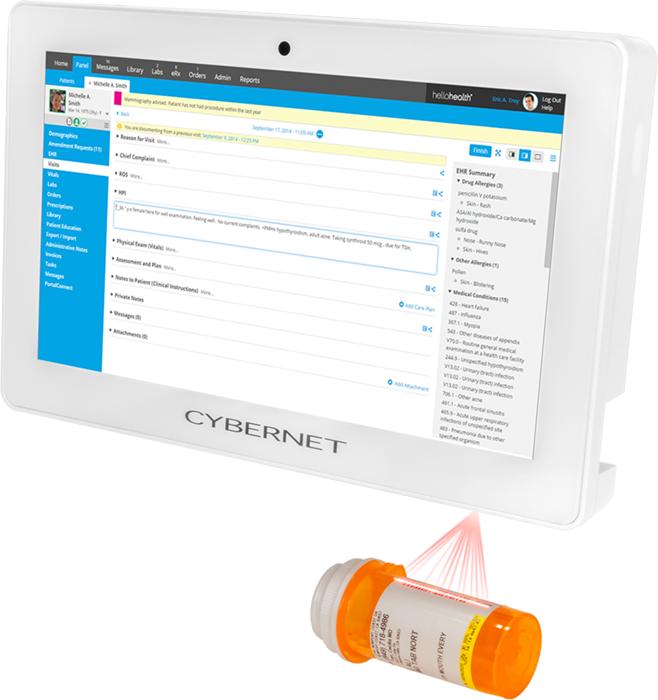 PoE Medical Computer | Cybernet All-in-One Computer