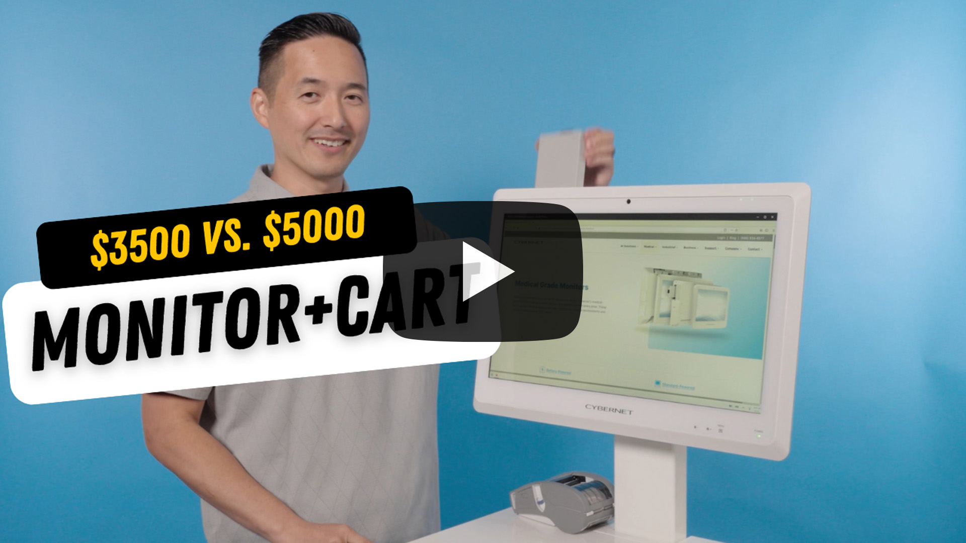 Battery-Powered Medical Monitor - CyberMed XB | Cybernet