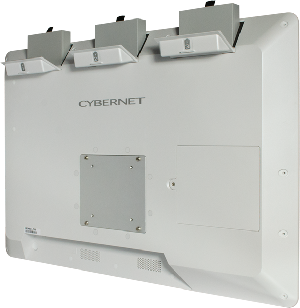 Medical Cart Computer with 3 Hot Swappable Batteries